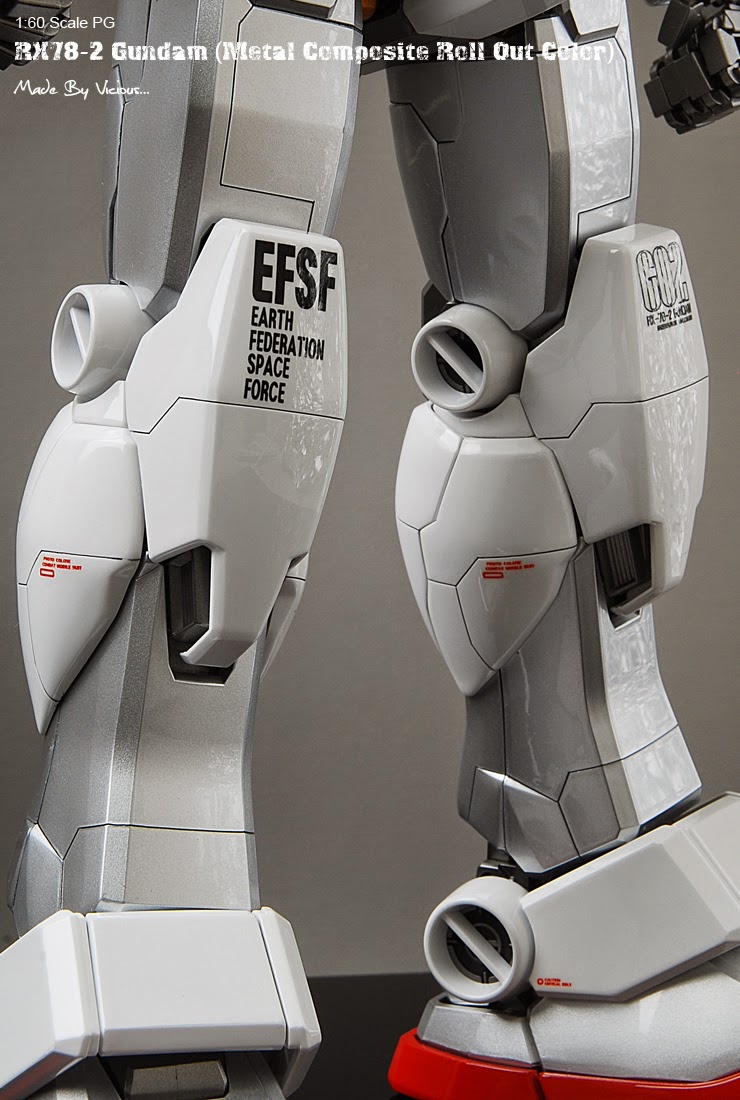 Custom Build: PG 1/60 RX-78-2 Gundam "Metal Composite Roll Out Color"