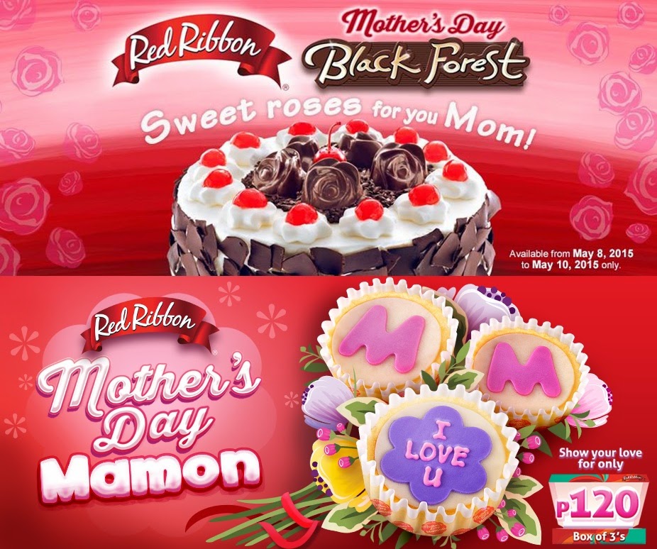 Red Ribbon Mother's Day Treat- Limited Edition Black Forest Cake and ...