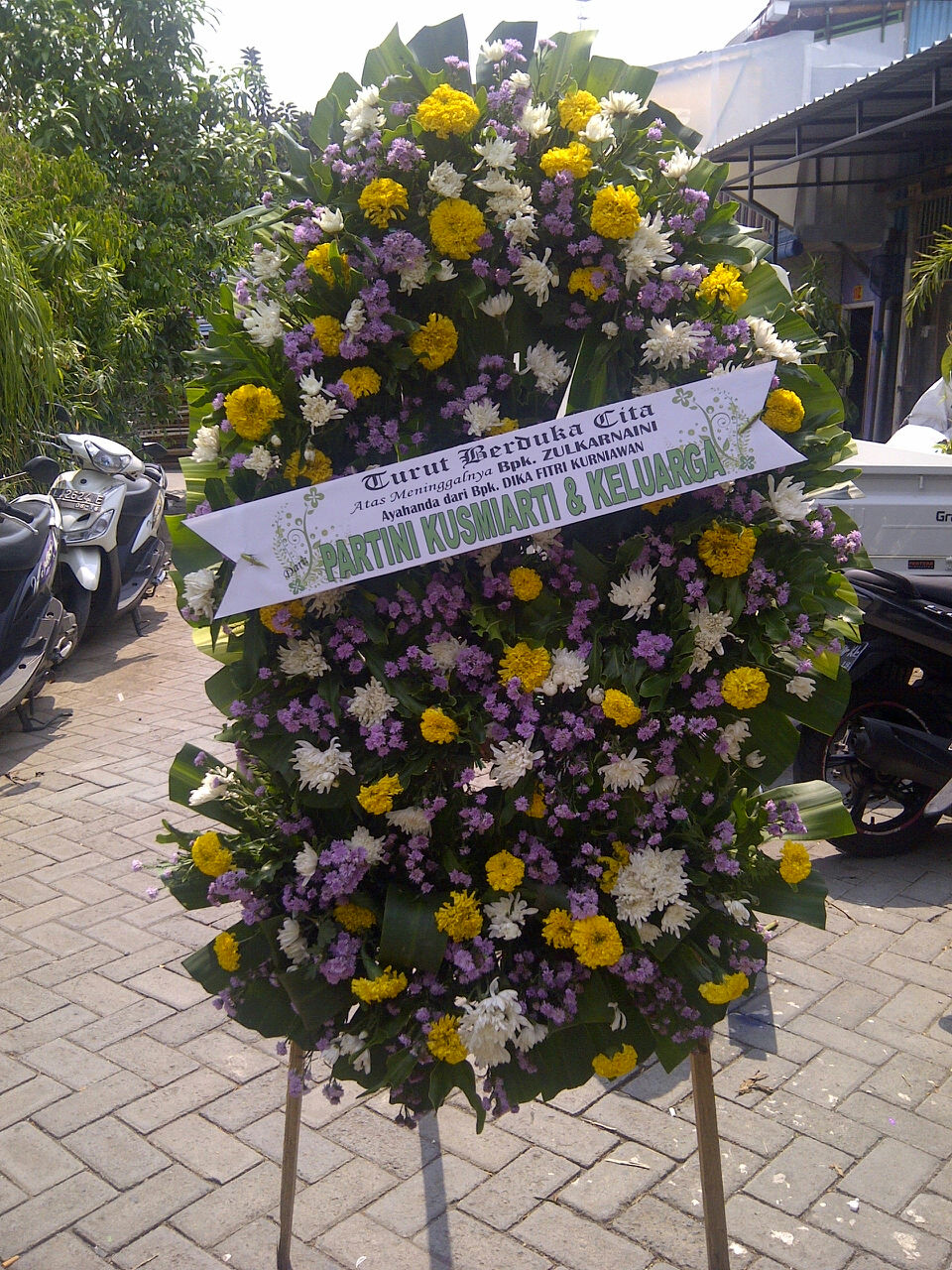 BUNGA KRANS DUKA CITA - TOKO BUNGA SURABAYA ONLINE & MURAH