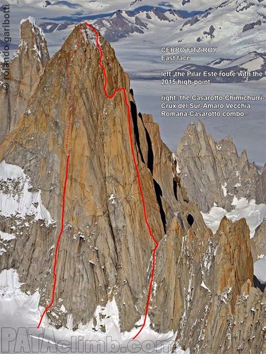 Hiking and Climbing Adventures: Cerro Fitzroy East Face + Cerro Torre's ...