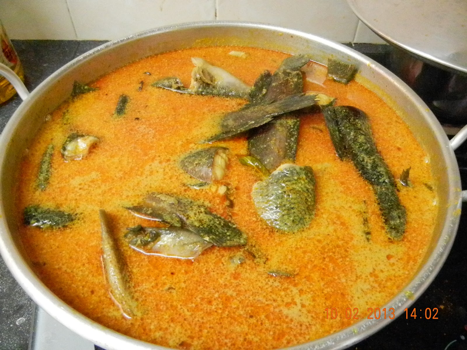 My Wonderful World of Food and Travel: Gulai Ikan Darat Dgn Ubi Kemili