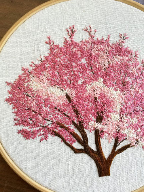 My Owl Barn: Detailed Embroidered Pieces By 22 Years Old French Artist