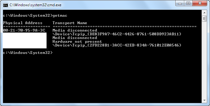 How to find MAC address on windows 7 & 8 in 2 ways.