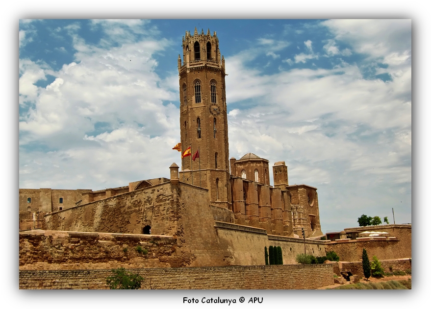 Foto Catalunya : La Catedral de la Seu Vella (Lleida ).