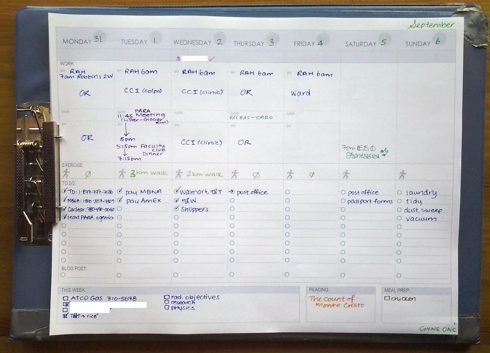 Winding Spiral Case: DIY Clipboard Planner (With Printables)