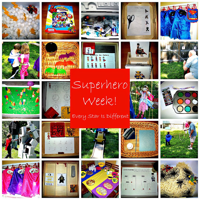 Superhero Week for Kids - Every Star Is Different