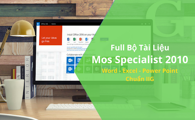 [Ebook] 3 Bộ giáo trình học thi Microsoft Office Specialist (MOS) chuẩn ...