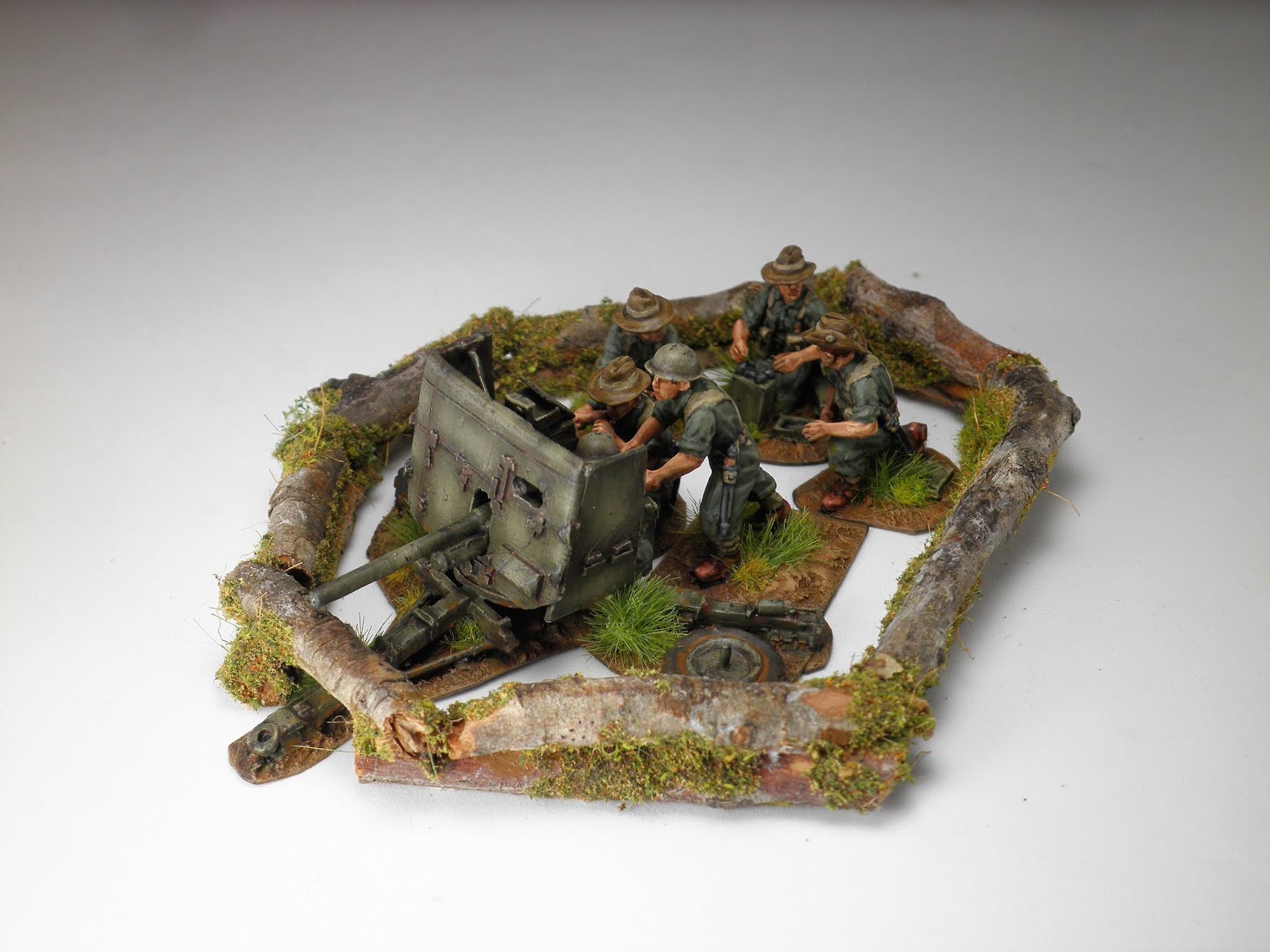 JOHN BOND's WARGAMING STUFF: VICKERS MACHINE GUN manned by Australians ...