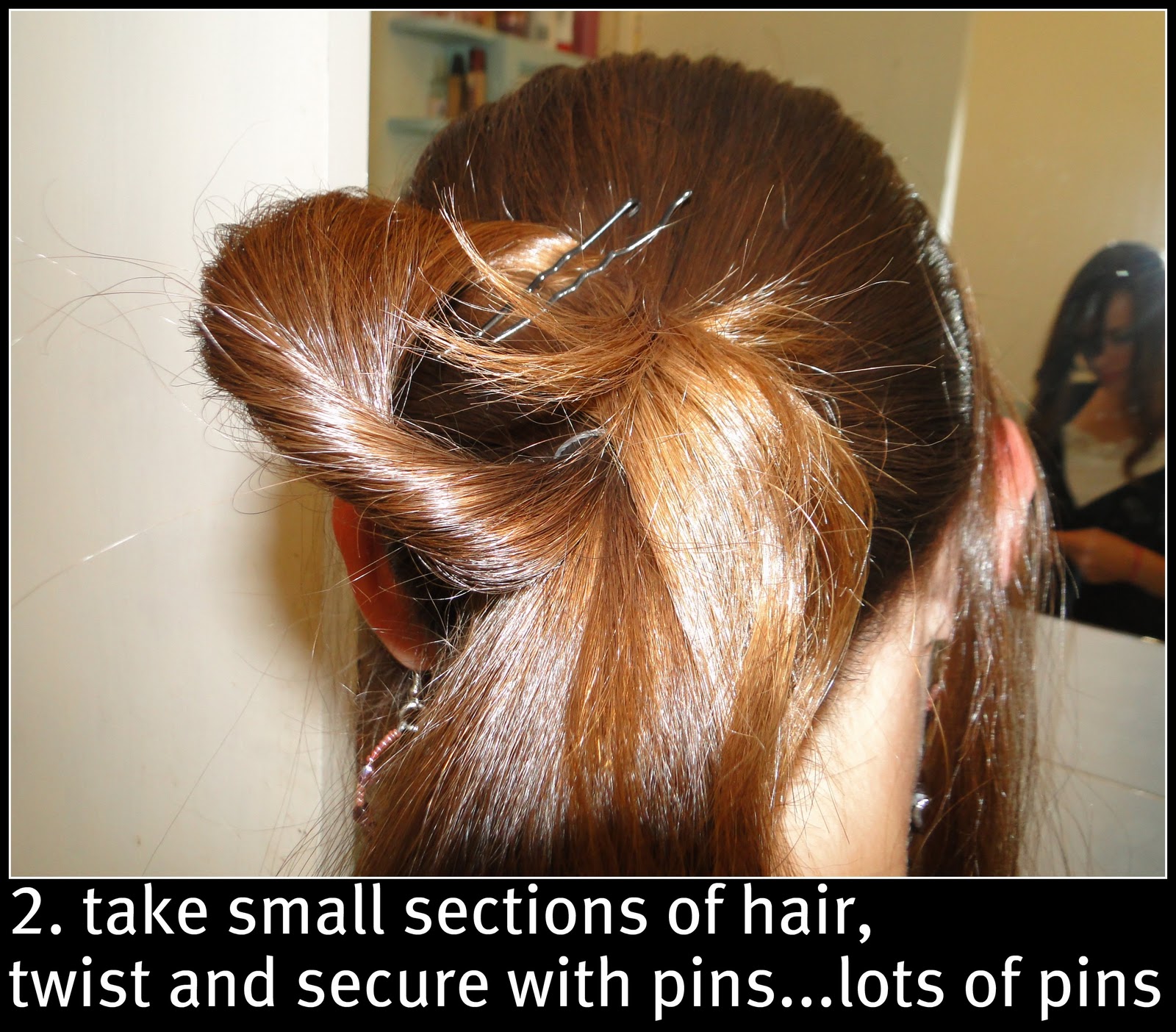 Raising 4 Princesses: upsy daisy updo tutorial