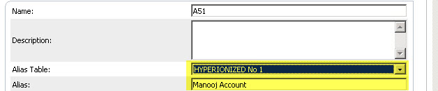 Hyperionized: Use of Alias in Dataform and Hyperion Financial Report