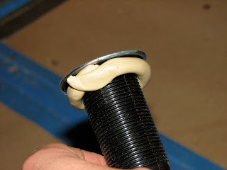 sweet home shasta: Installing a/c: installing the drain pan and ...