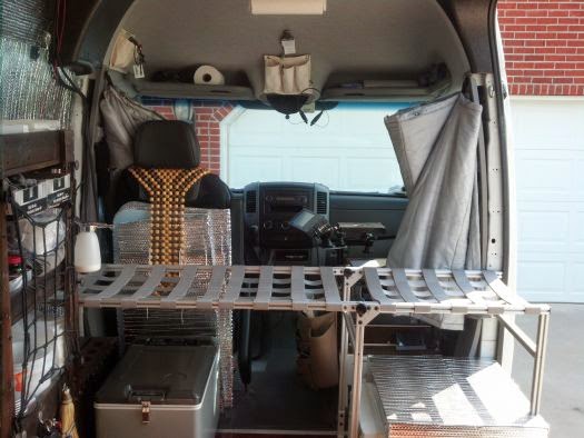 BRADLEY's BLOG: Cargo Van Sleeper Ideas: DIY and tons of pictures!