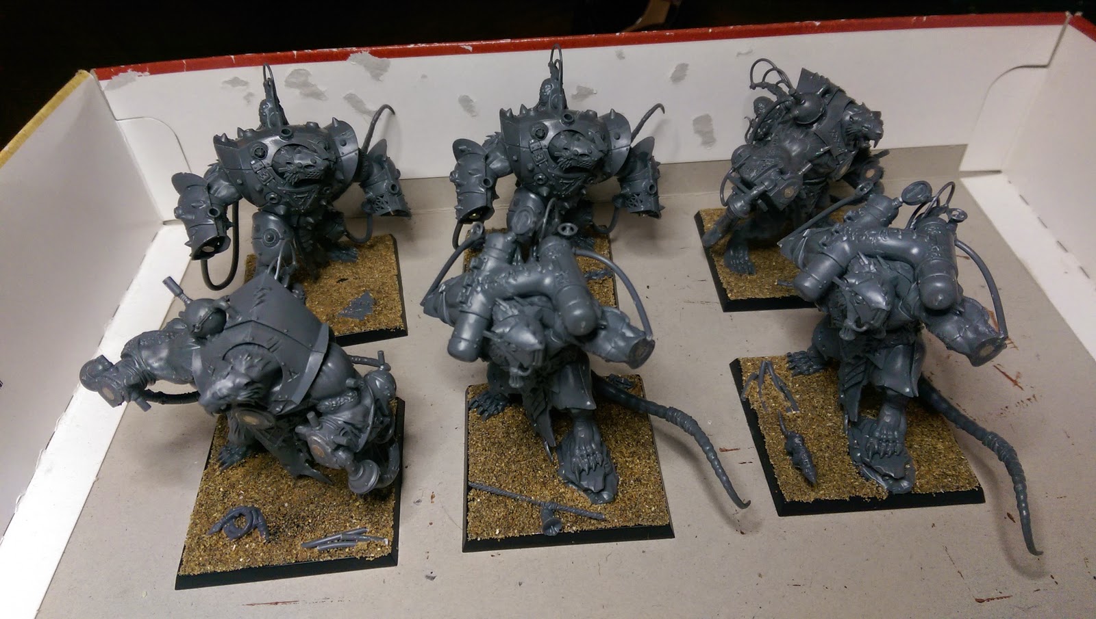 The Painted Rat: Update - Stormfiends - Painting