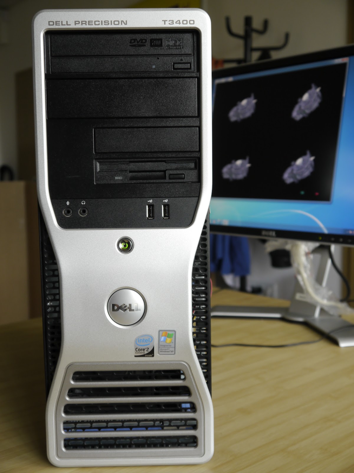 DELL Precision T3400 с Core 2 Extreme QX9650 | Retro-PC-Mania - ревюта ...