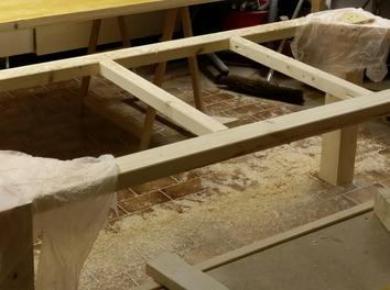 Wood Proect: Wooden Dining table ~ Woodworking project