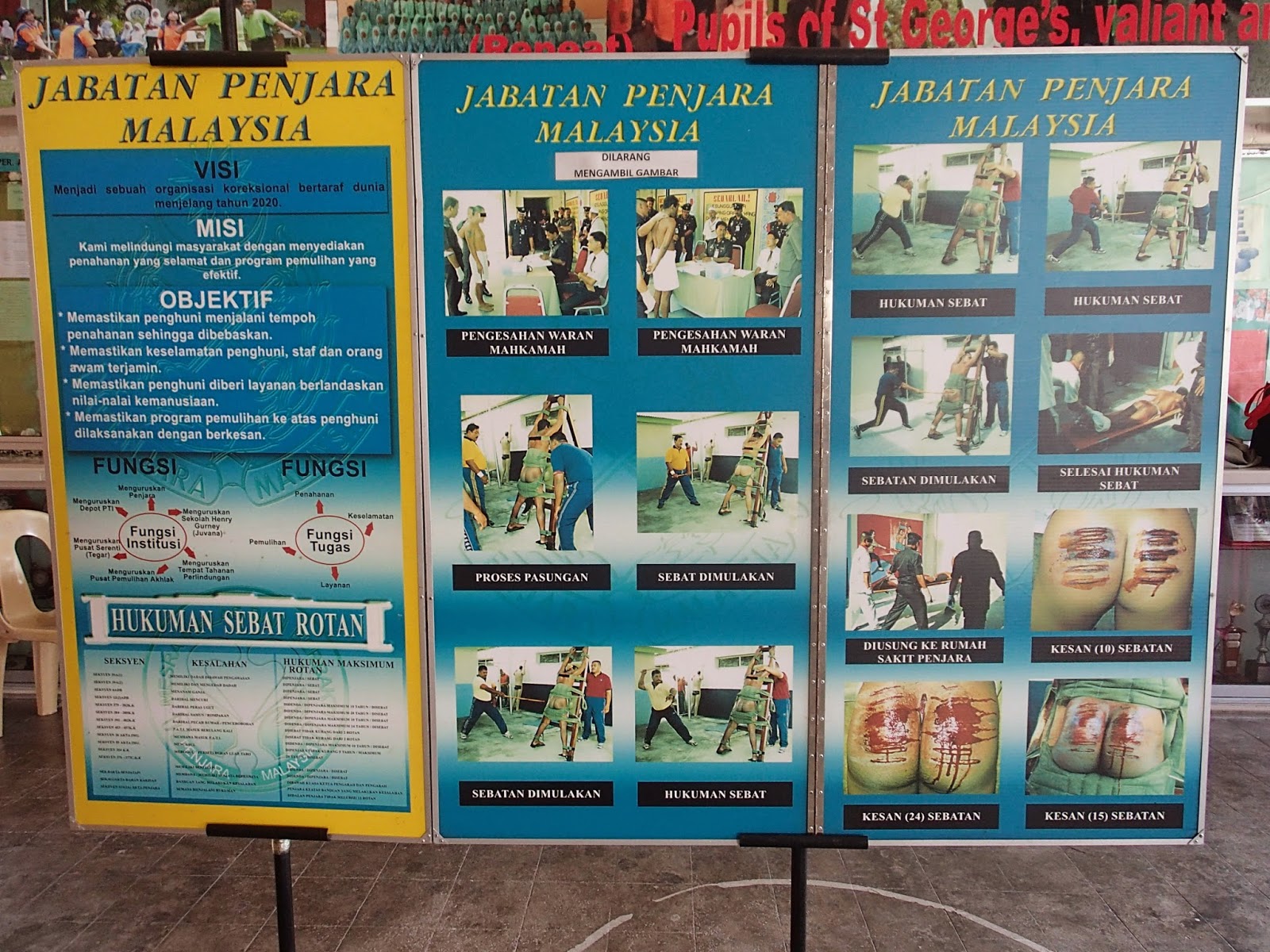 SMK ST GEORGE, 11000 BALIK PULAU, PULAU PINANG: MINGGU ANTI DADAH