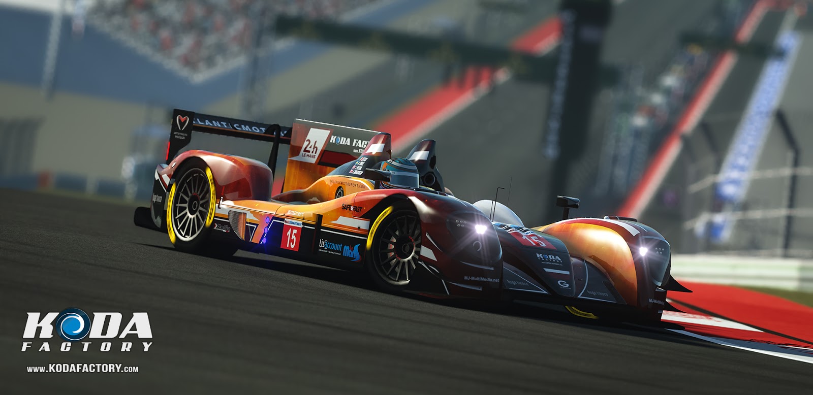 Koda Factory: Atlantic Motorsport Zytek LMP2 | rFactor 2