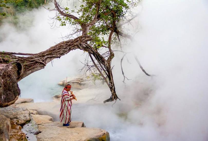 The Unique Boiling River in Peru, Shanay-Timpishka