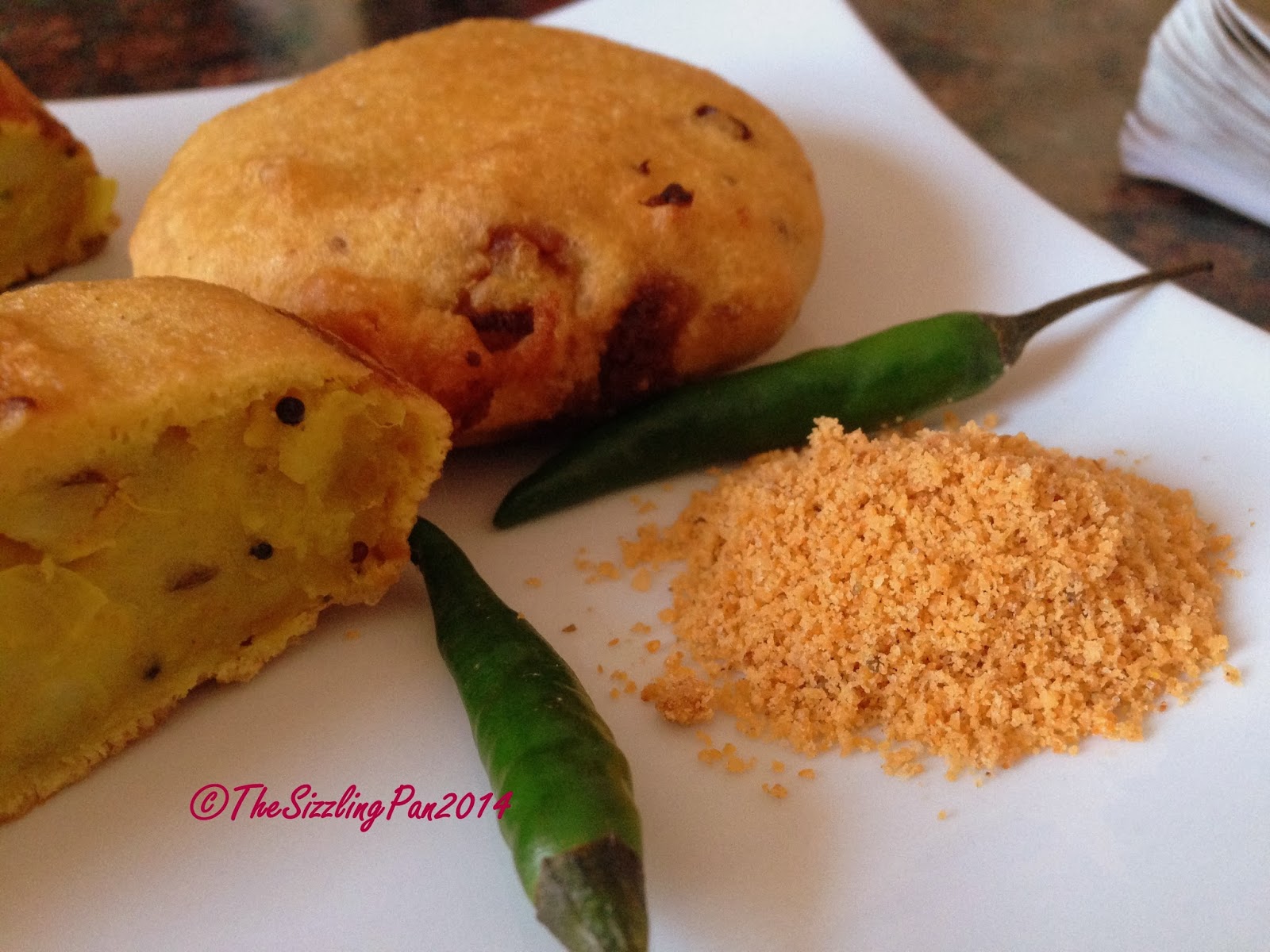 The Sizzling Pan: Spicy Batate Wada