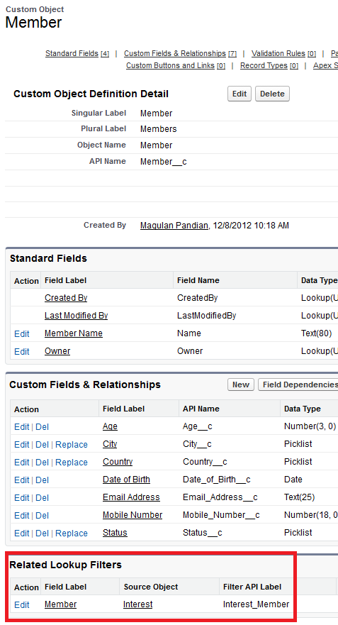 Lookup filter in Salesforce – InfallibleTechie
