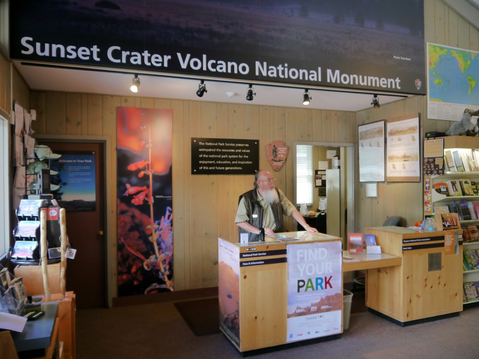 American Travel Journal: Visitor Center - Sunset Crater Volcano ...