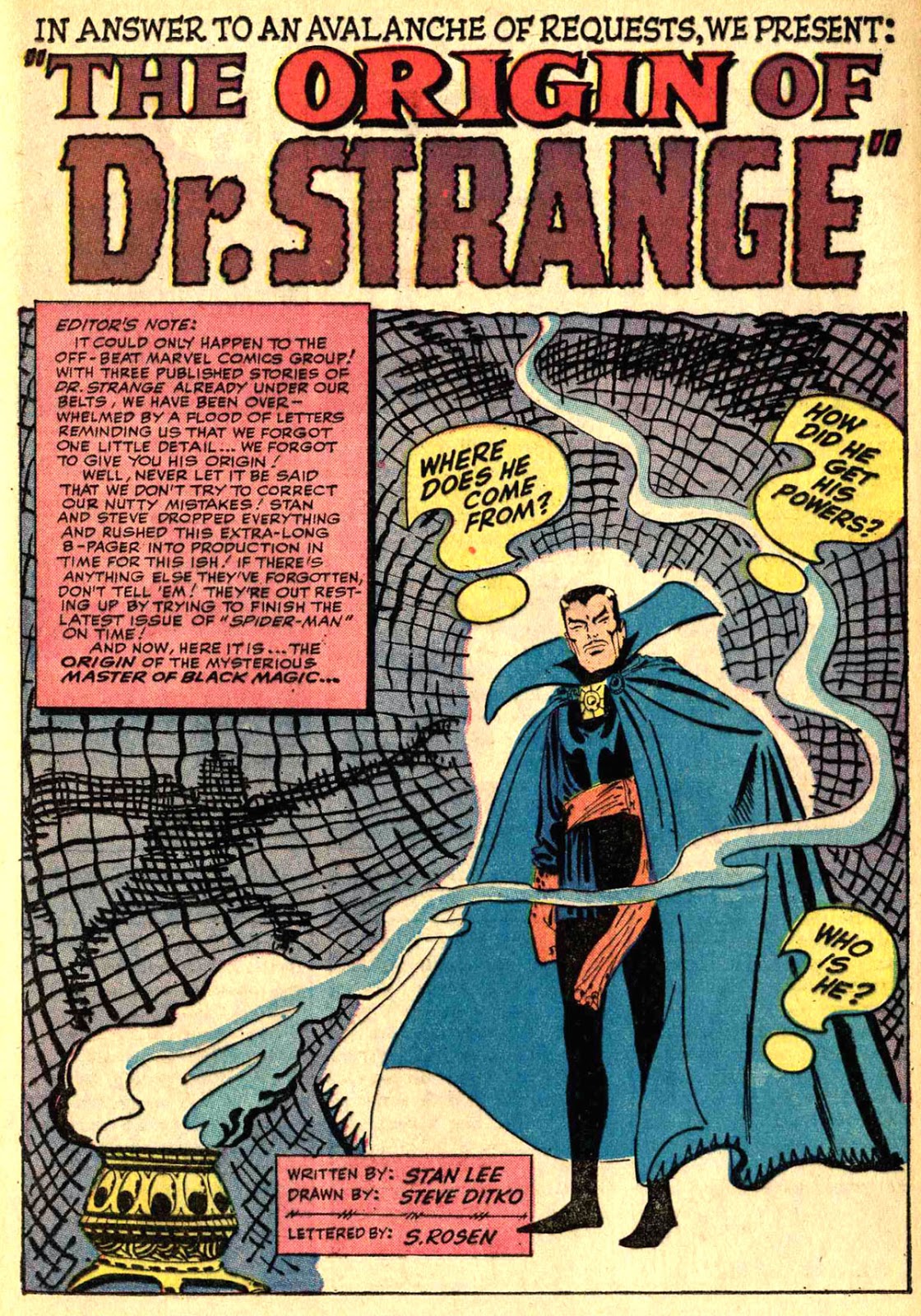 THE ARCHETYPAL ARCHIVE MYTHCOMICS THE ORIGIN OF DOCTOR STRANGE the-archetypal-archive-mythcomics-the-origin-of-doctor-strange