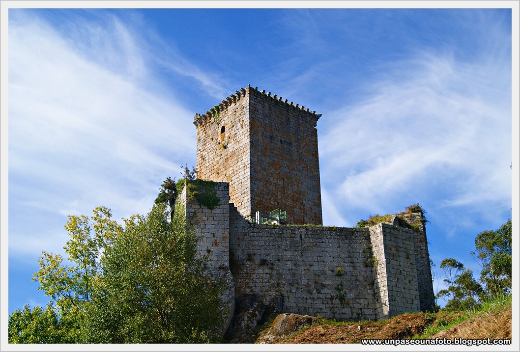 Un paseo,una foto: Castillo de los Andrade. Pontedeume (A Coruña)