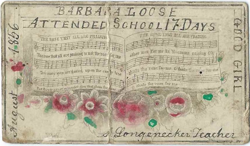 Heirlooms Reunited: Bible of John Benner Loose and Mary (Kensinger ...