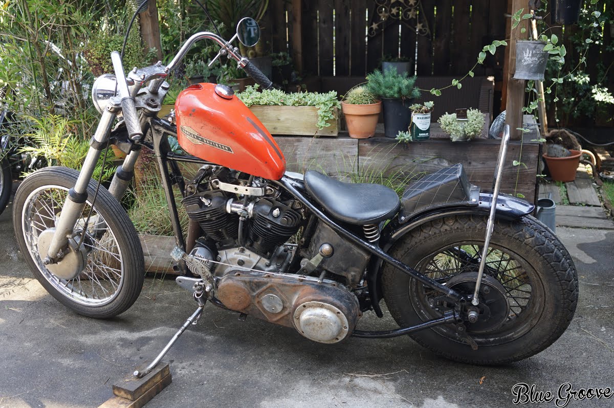 BLUE GROOVE SHOP BLOG: - SOLD - 46`Knucklehead Chopper