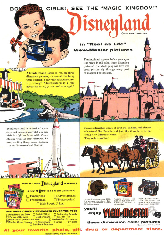 Disney Avenue: 42 Vintage Disneyland Advertisements That Will Blow You Away