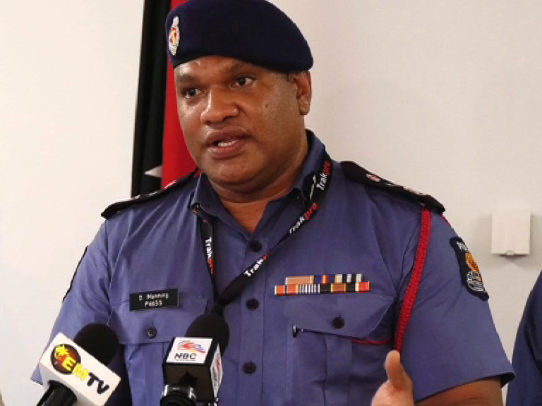 PNG Police Chief Manning leads 35 Member Security Team to Solomon ...
