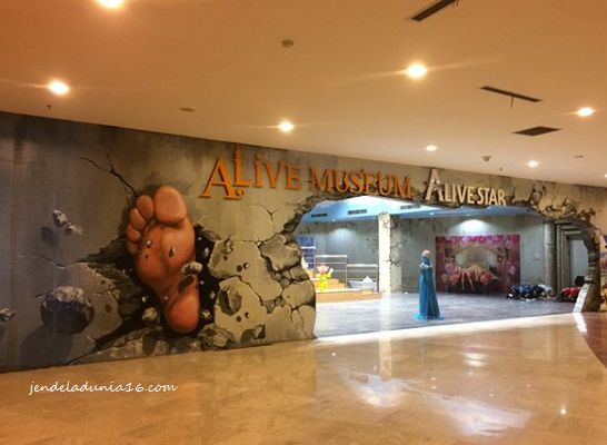Alive Musuem Ancol , Wisata Spot Foto Yang Instagramable