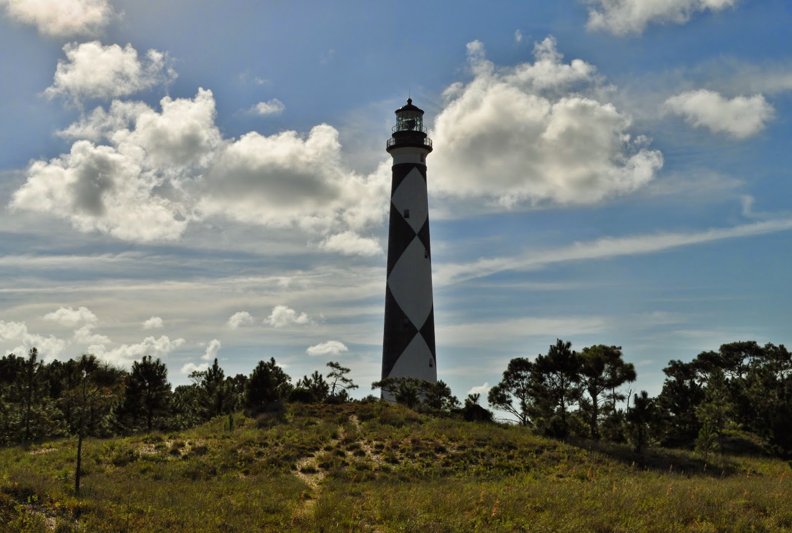 WC-LIGHTHOUSES: CAPE LOOKOUT LIGHTHOUSE-CAPE LOOKOUT, NORTH CAROLINA