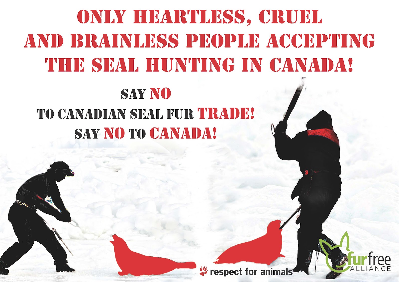 The World Of Graphic: Campaign against fur trade