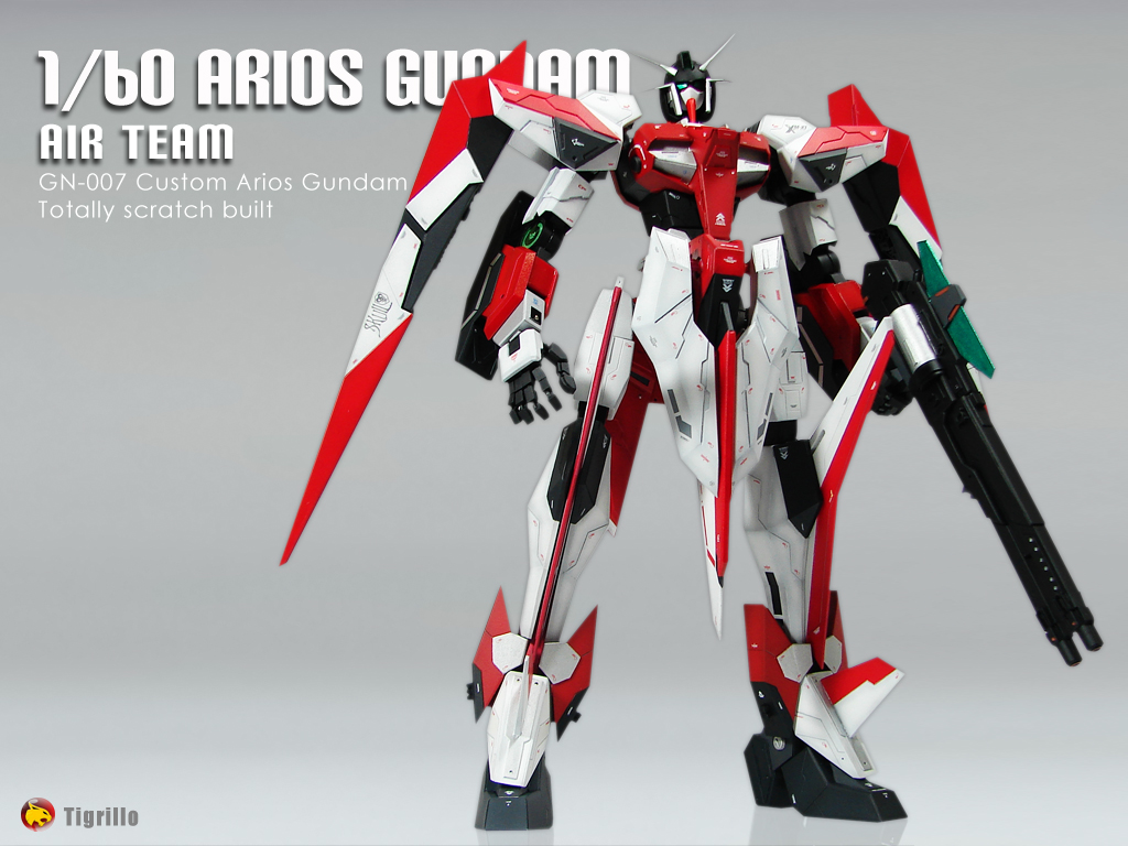 1/60 Arios Gundam full scratch built via GxG GunPla Gallery