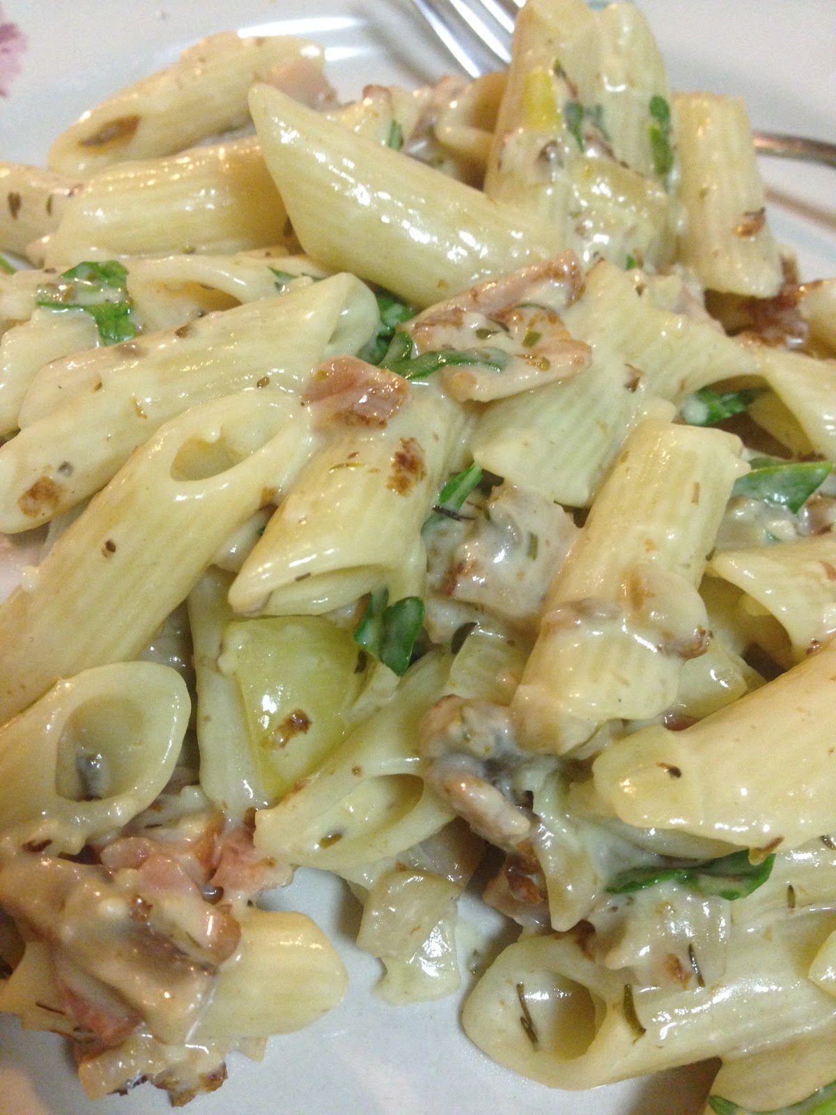 Homemade Handmade Aussie Girl: Penne Boscaiola