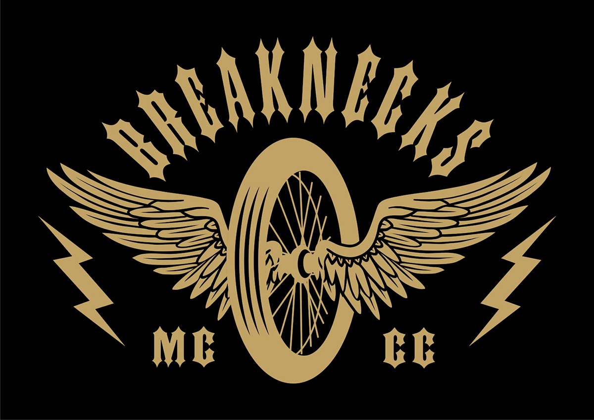Vinicius Amaro: Breaknecks Kustoms - Logo + Art Stamp Shirt