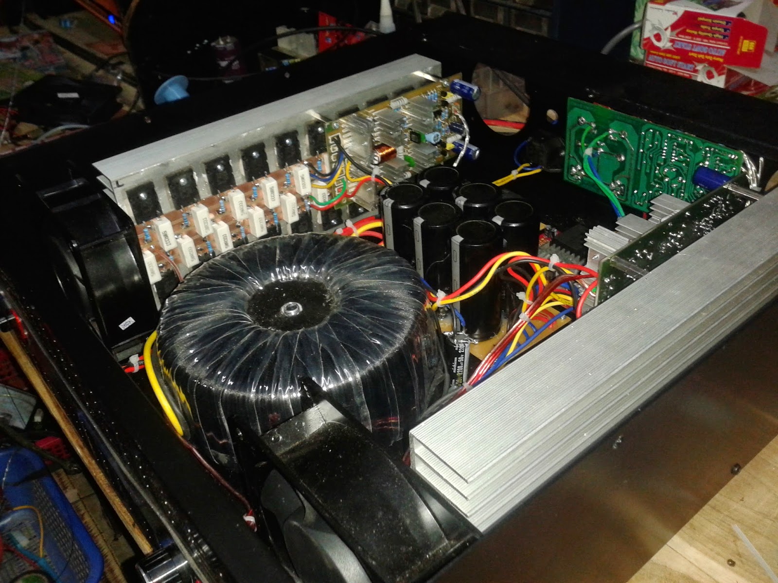 Power Amplifier para Profesional: Power Amplifier Rakitan rasa Build Up.