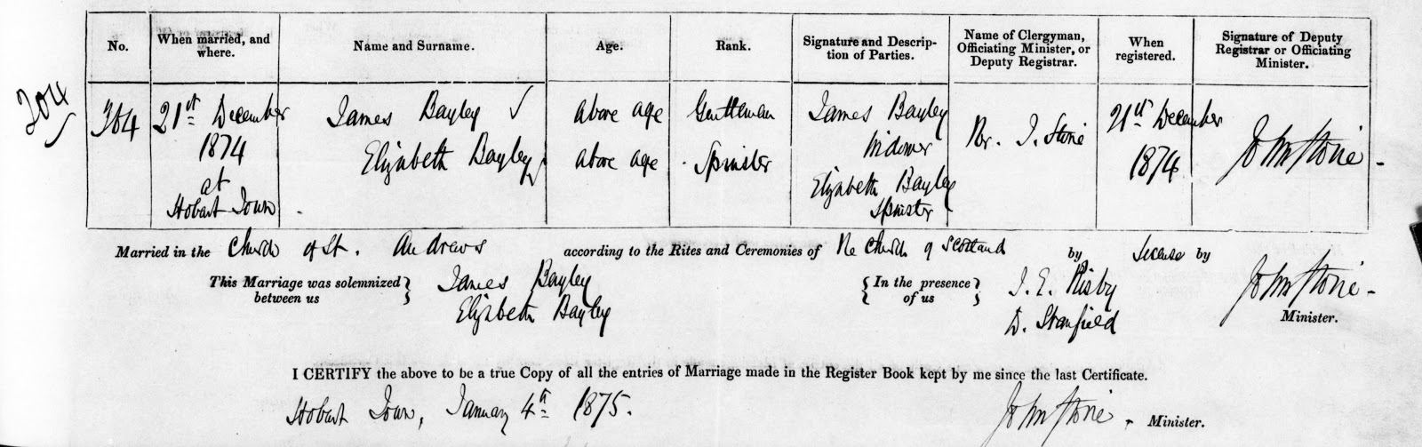 Thomas J. Nevin | Tasmanian Photographer: Elizabeth Bayley at Runnymede ...