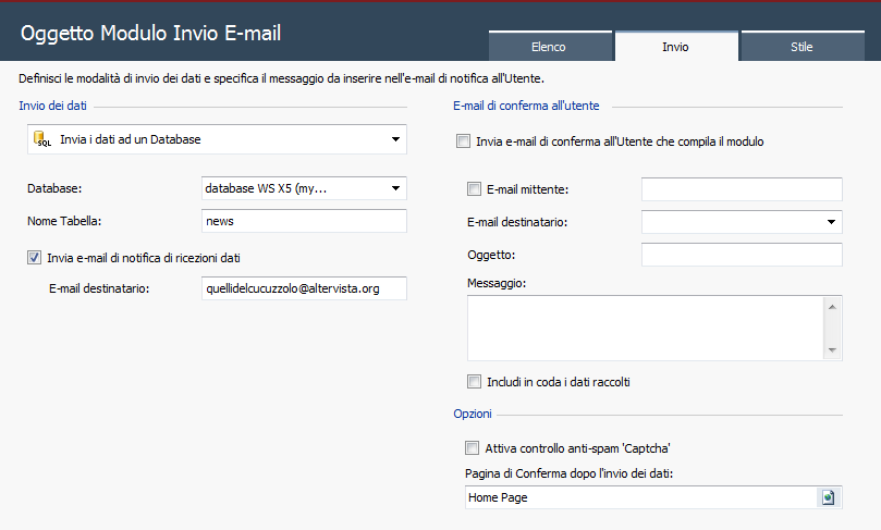Quelli del cucuzzolo: Visualizzare i dati inviati al database dal form ...