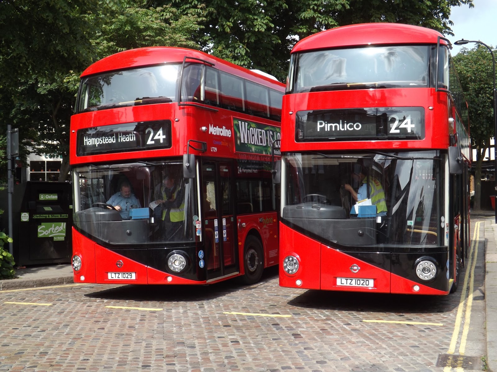 Londontransport3: First Post - Route 24: Converted to NB4L's Operation ...