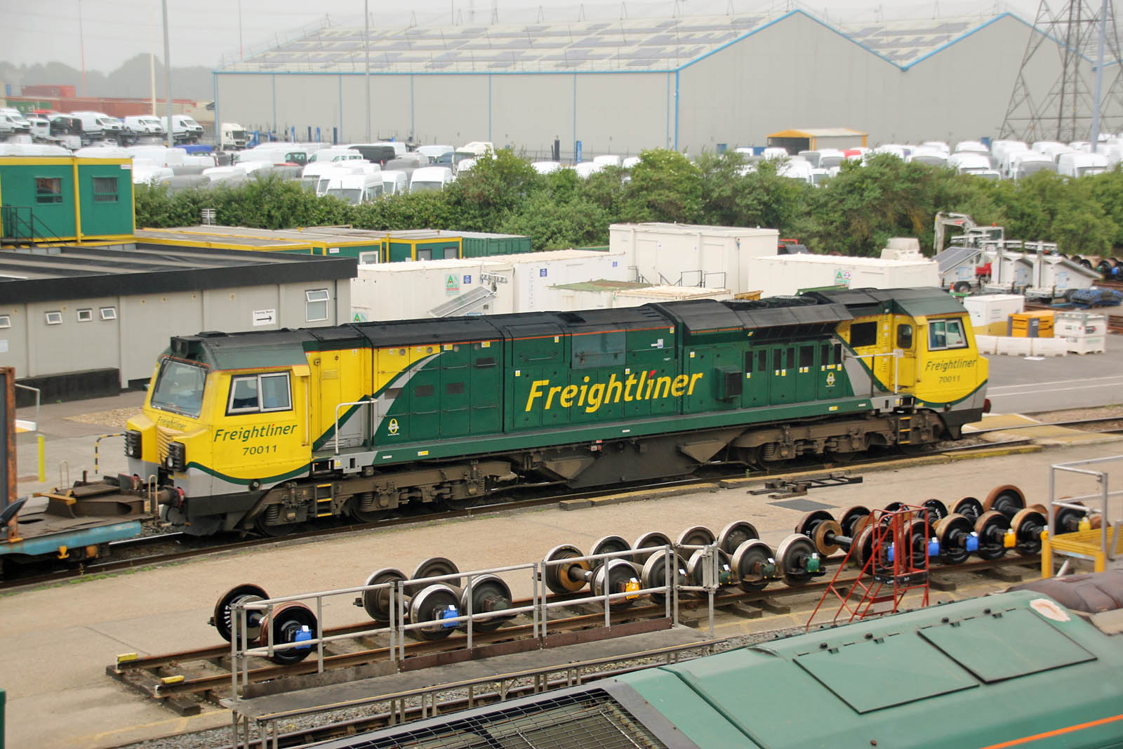 47s and other Classic Power at Southampton: Freightliner Class 70 in ...