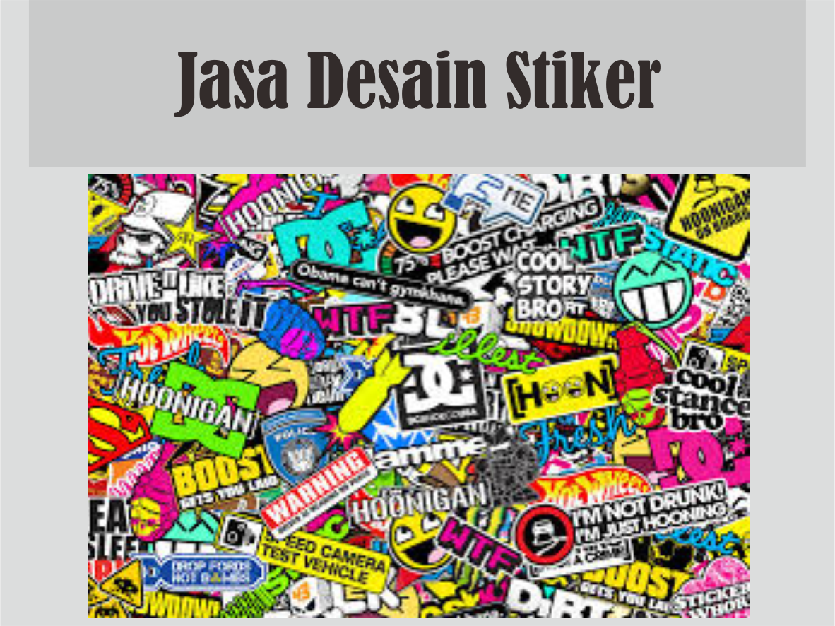 Jasa Desain Stiker - JASA IKLAN