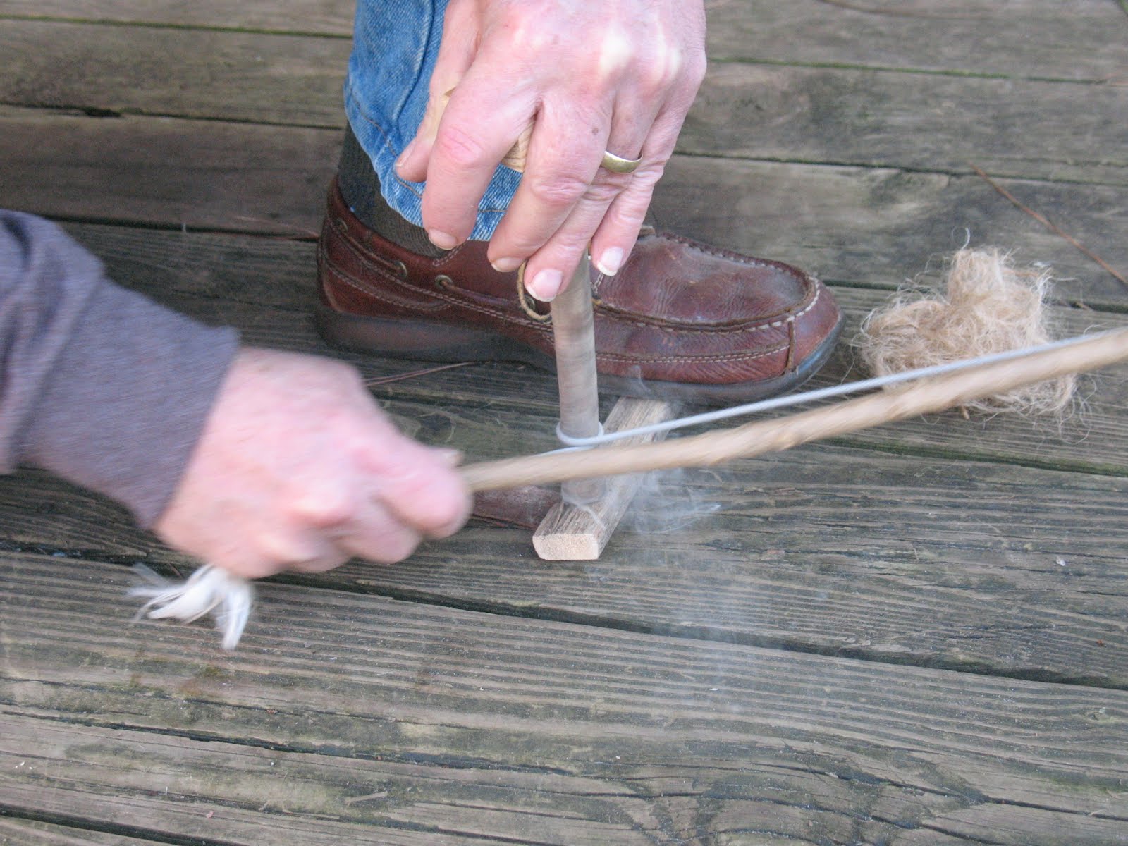 Sensible Survival: Making a Fire with the Bow and Drill – Part 2