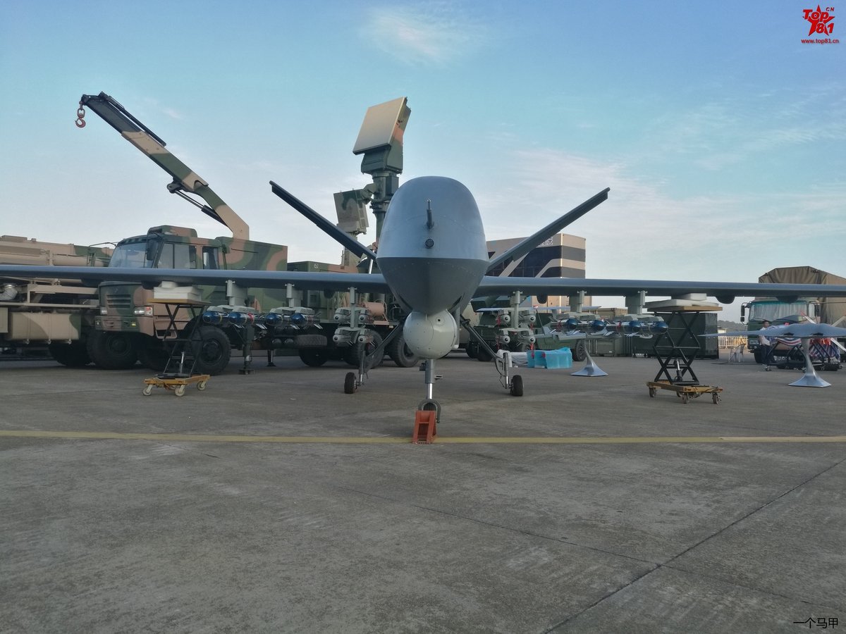 Asian Defence News: Zhuhai Air Show - Chinese PLAAF Rainbow CH-5 drone