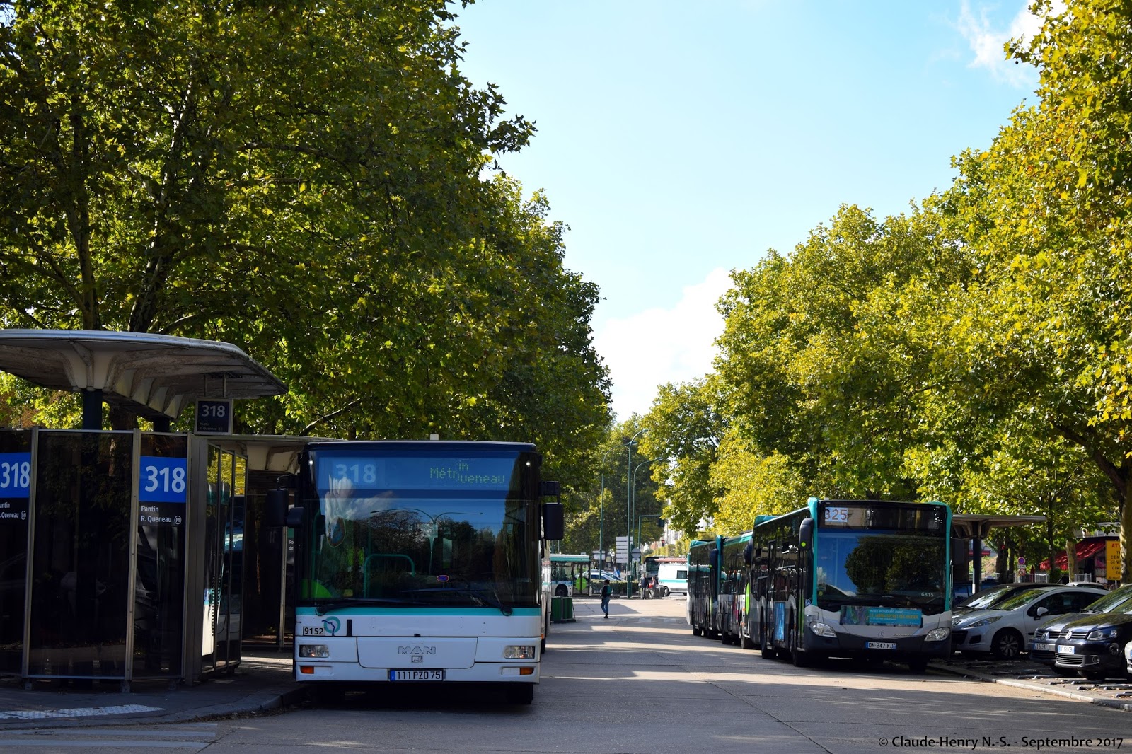 [RATP] La ligne de bus RATP 318 (Les Lilas) se convertit elle-aussi à l ...