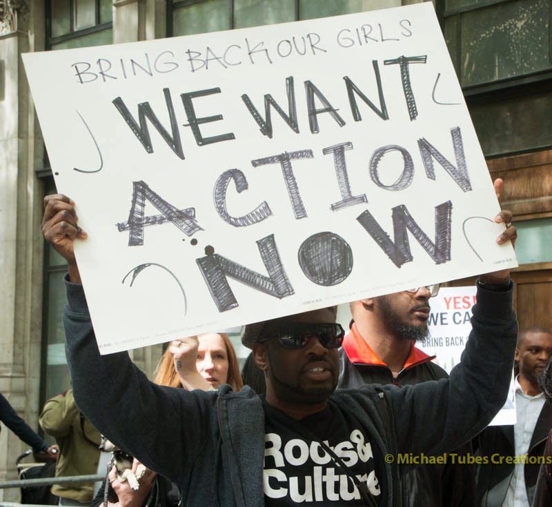 IN PICTURES: #BringBackOurGirls protest in London | Nigerian News ...