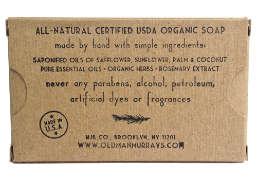 Reduce Footprints: Review - Old Man Murray's Soap