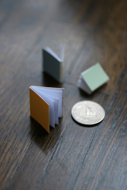The Brooding Hen: Very Tiny Blank Books