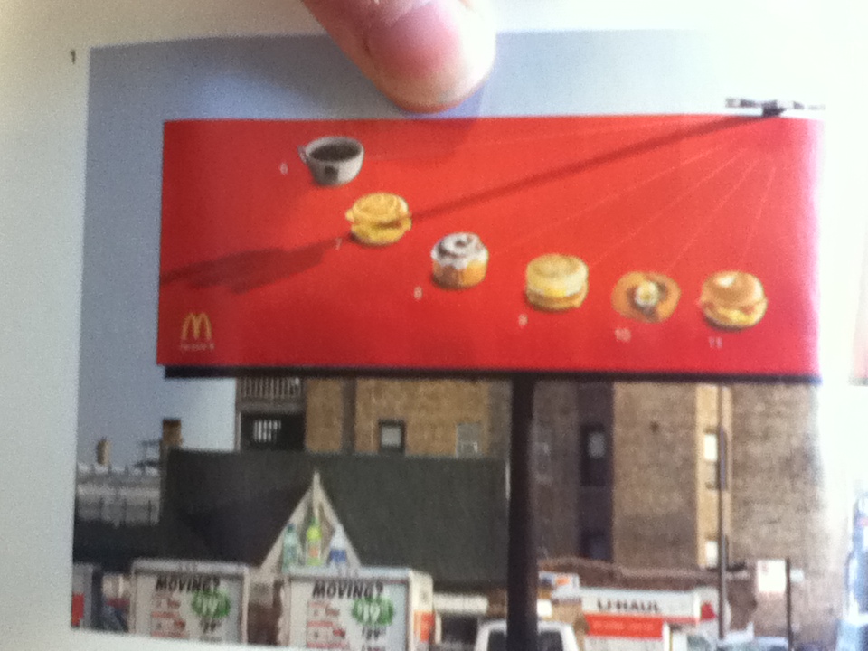 Designer_Amber: McDonald's Bulletin Board